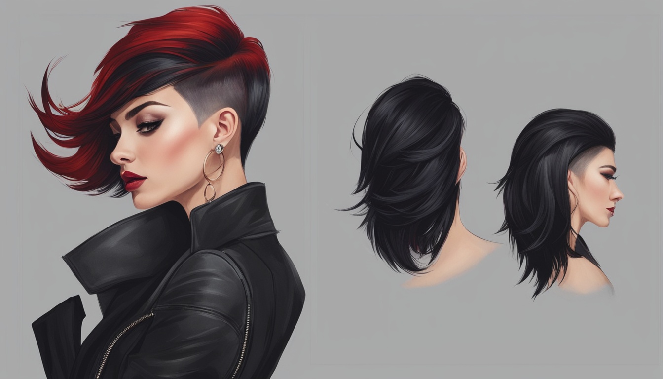 Sidecut Undercut Kurze Haare Frauen: Trendfrisuren